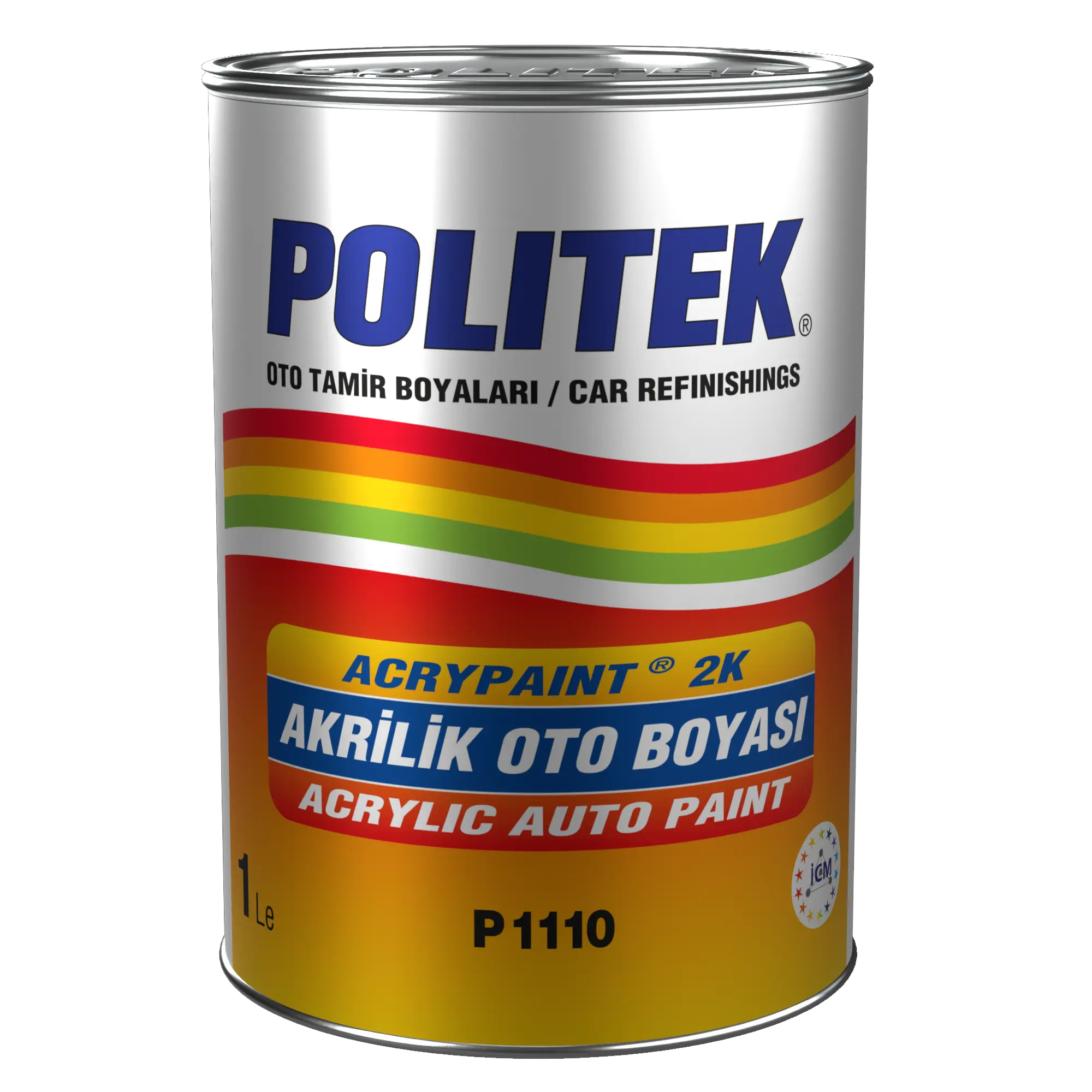Politek | Acrypaint® 2K Akrilik Düz Boya